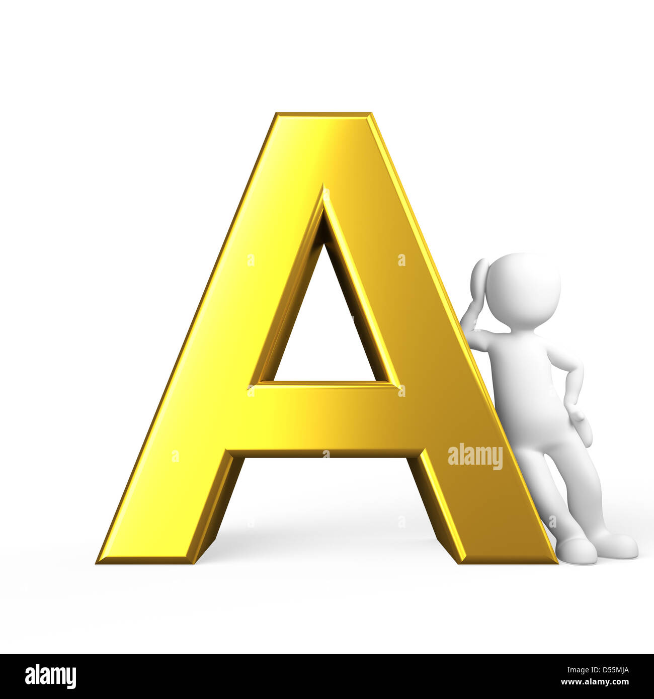 The golden alphabet for writing for special greetings, text, maps and ...