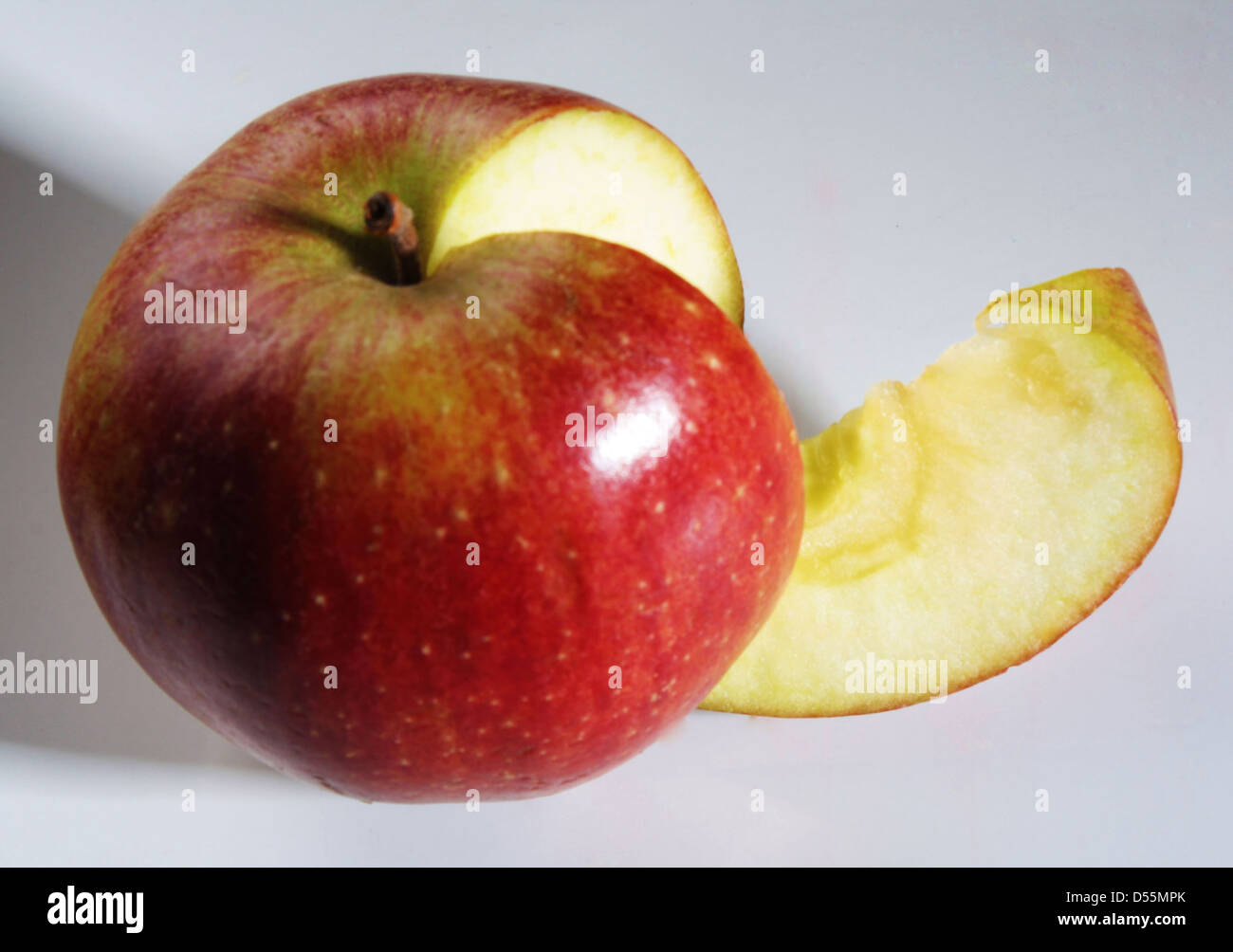Apple segment hi-res stock photography and images - Alamy