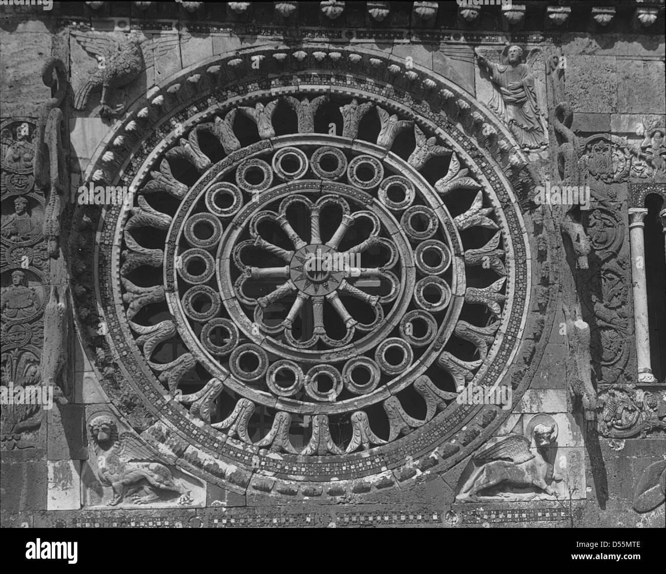 A view of the S. Pietro church in Toscanella (modern-day Toscanella di ...