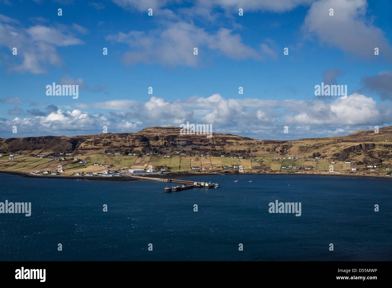 Uig harbour, Isle of Skye, Scotland Stock Photo - Alamy