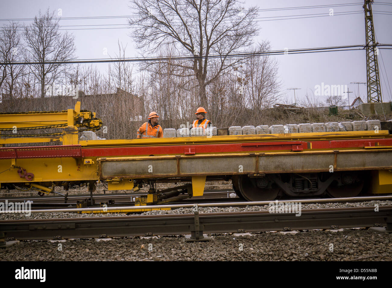Derailment track hi-res stock photography and images - Alamy