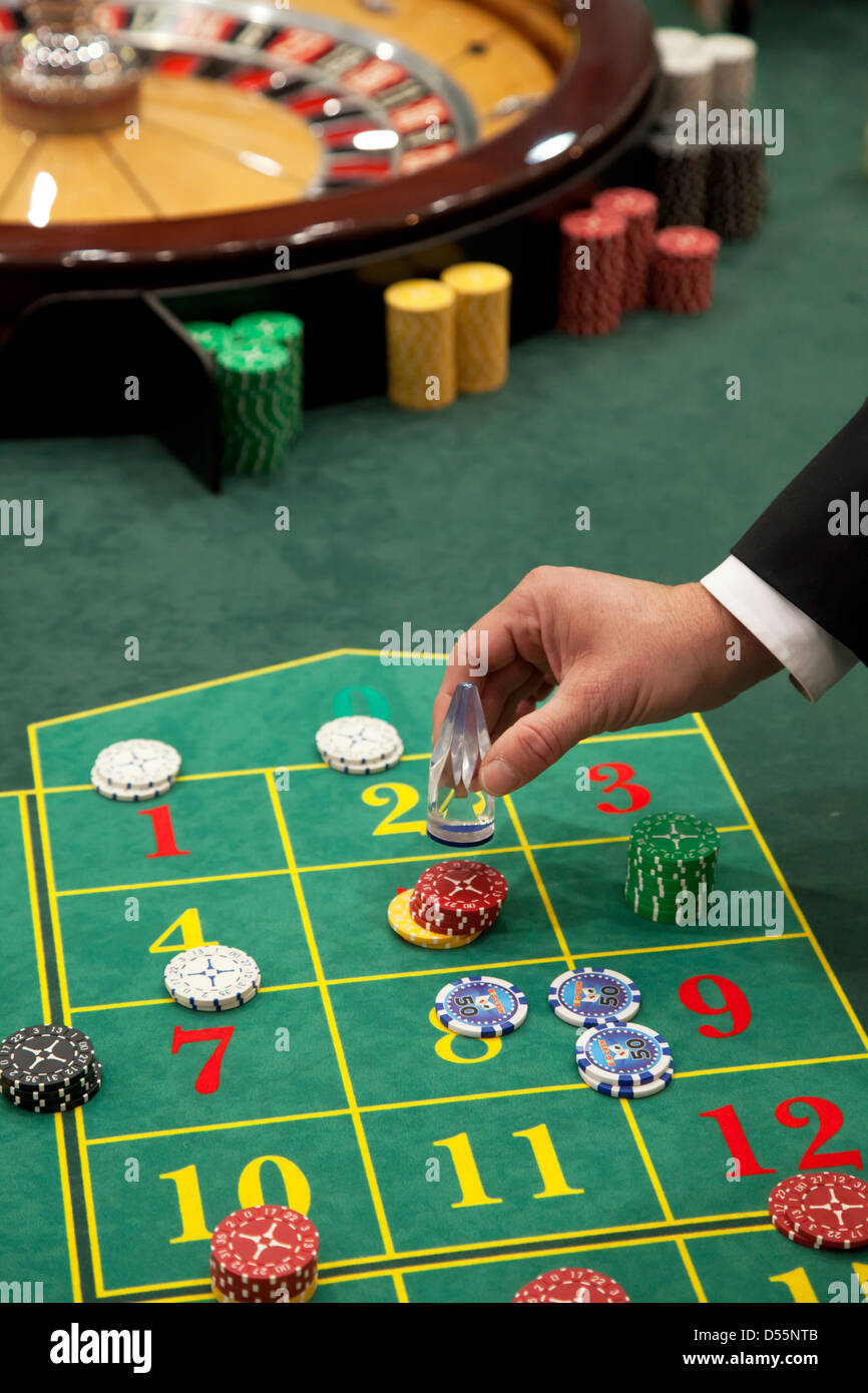 Duesseldorf, Germany, roulette at the show ima Stock Photo - Alamy