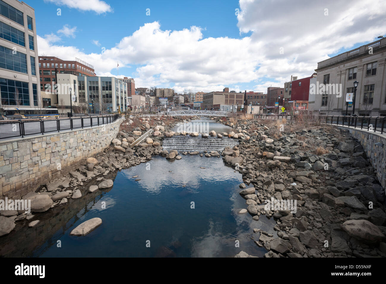Van der Donck Park and the Saw Mill River are seen in the City of ...