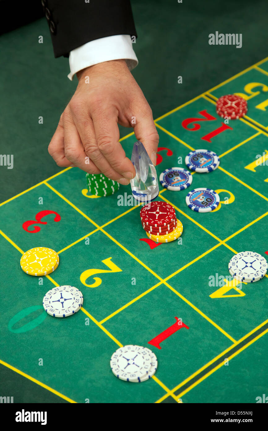 Duesseldorf, Germany, roulette at the show ima Stock Photo - Alamy