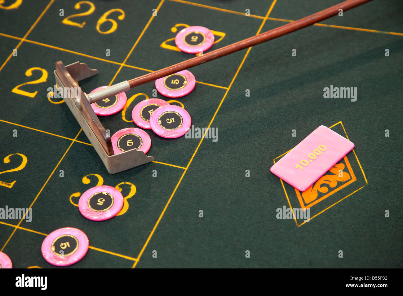 Duesseldorf, Germany, roulette at the show ima Stock Photo - Alamy