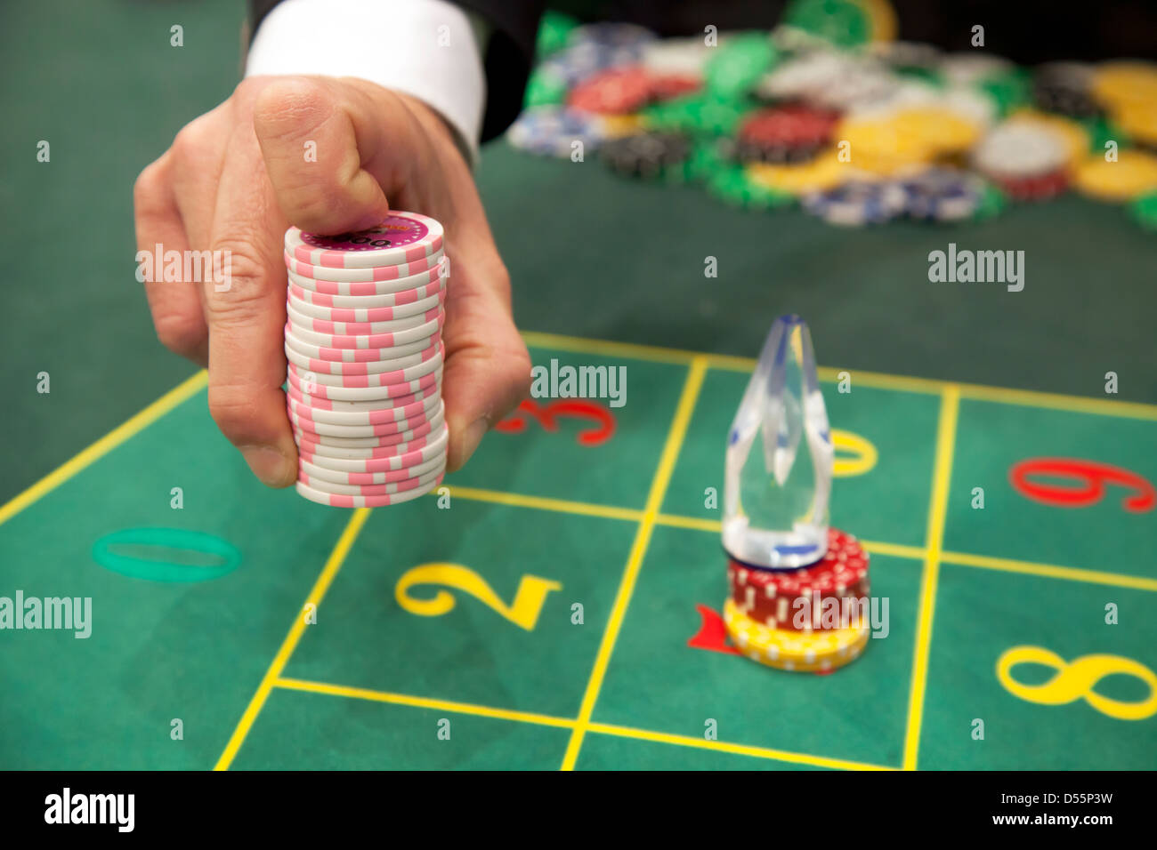 Duesseldorf, Germany, roulette at the show ima Stock Photo - Alamy