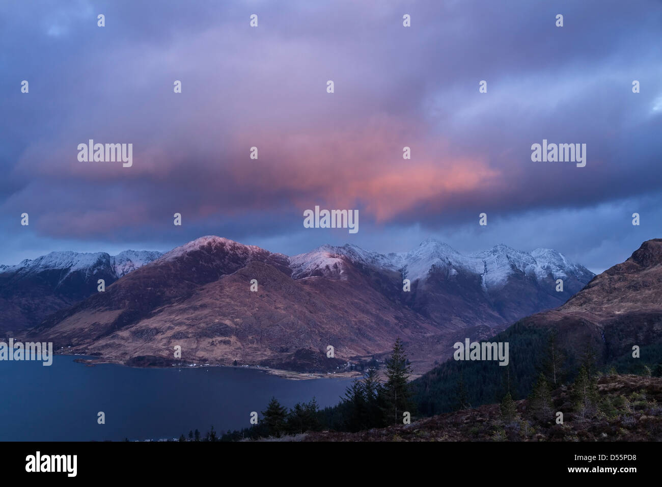 Sound of sleat scotland snow hi-res stock photography and images - Alamy