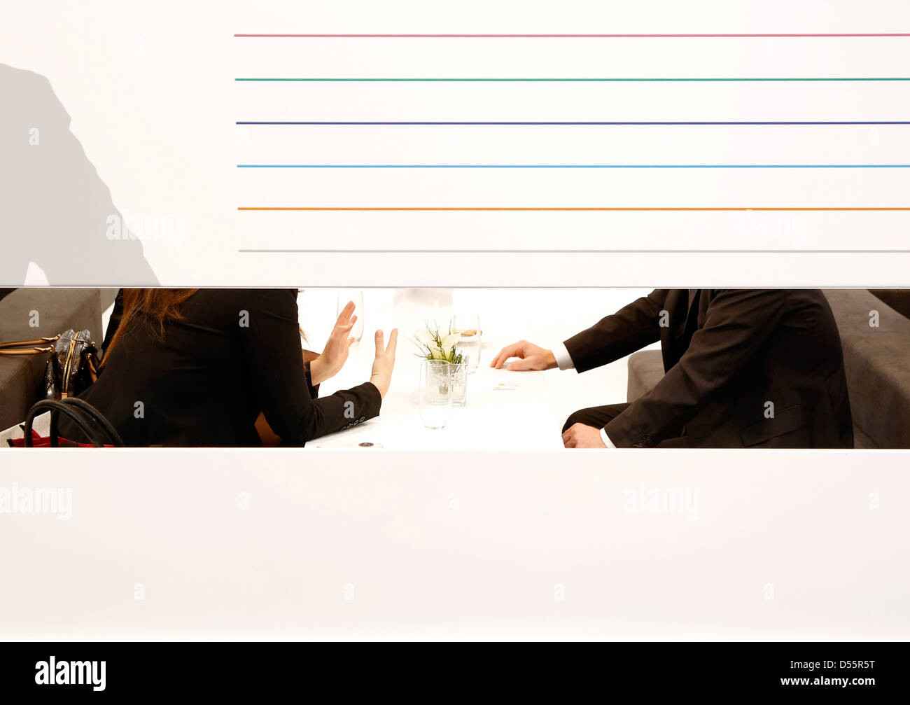 Shadow man sitting table hi-res stock photography and images - Alamy