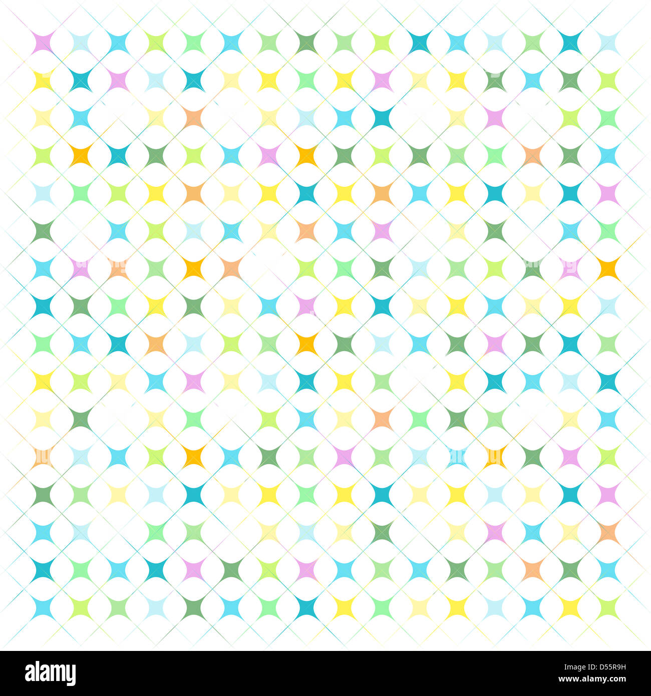 Abstract blue yellow mosaic Cut Out Stock Images & Pictures - Alamy