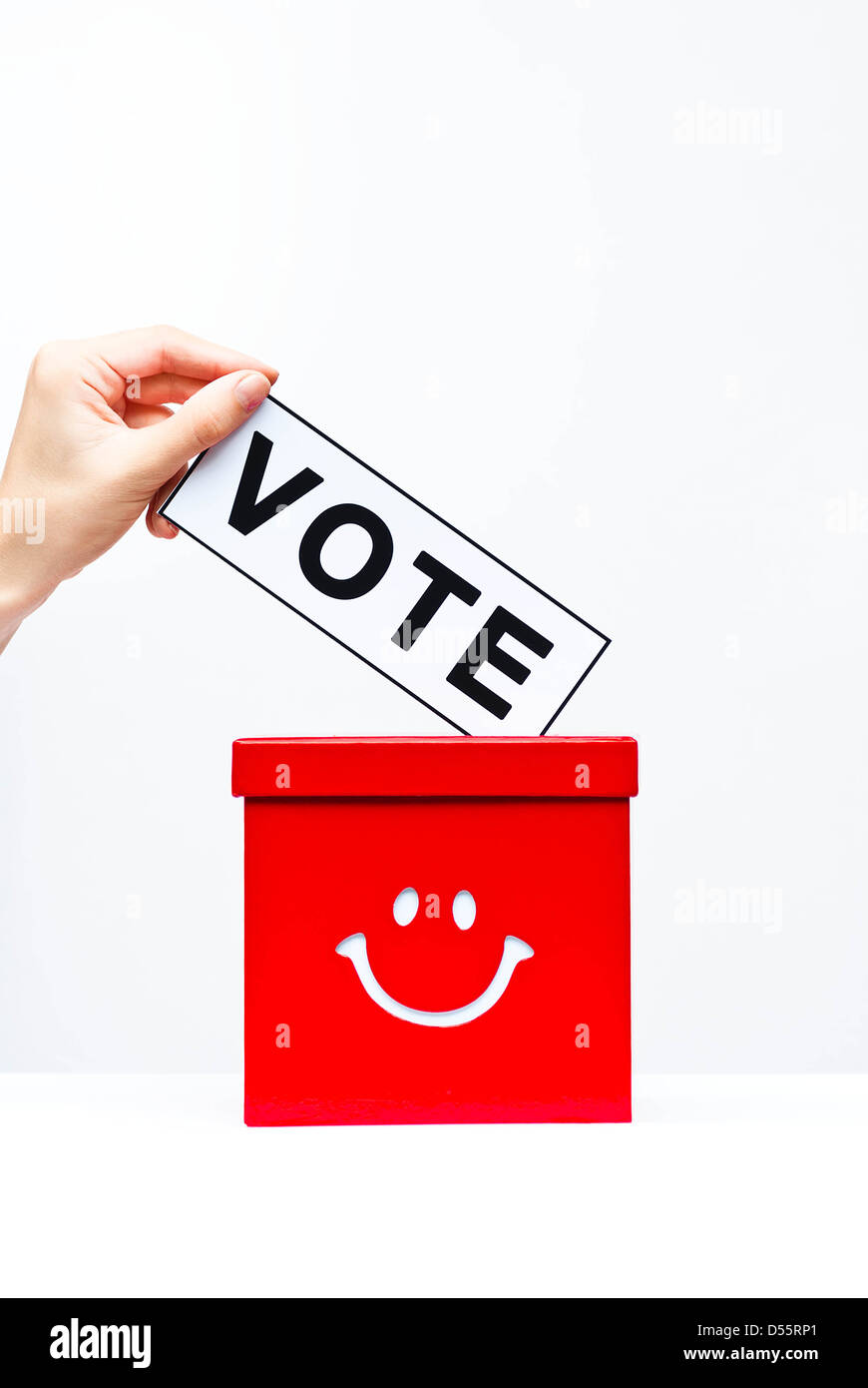 voting and election concept Stock Photo - Alamy