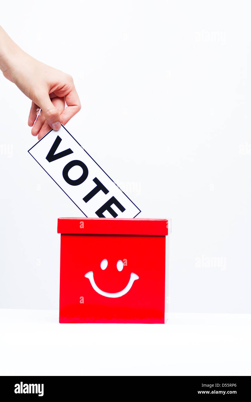 voting and election concept Stock Photo - Alamy