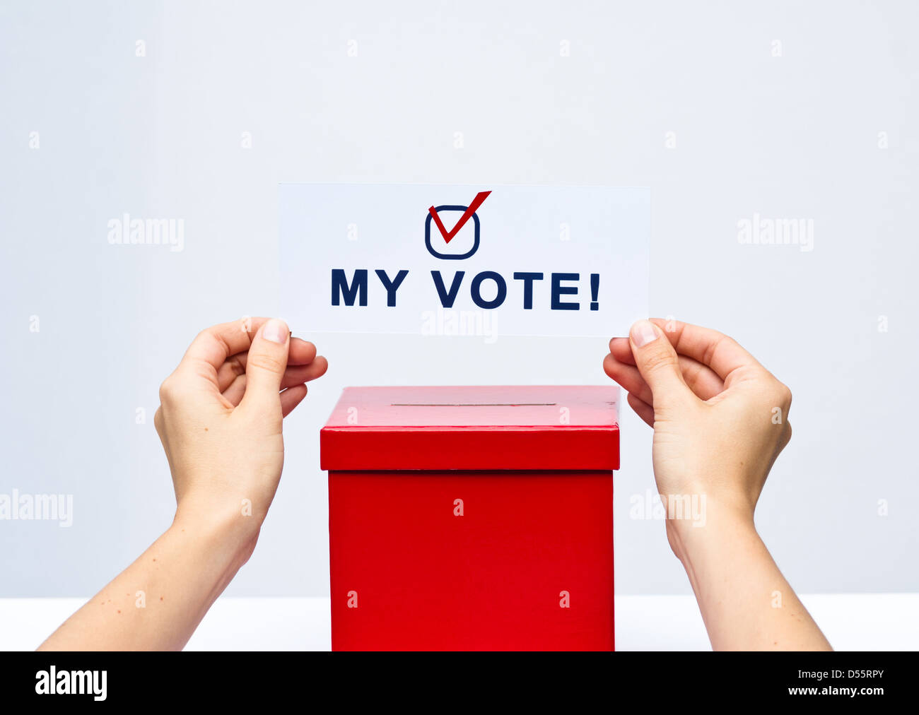 voting and election concept Stock Photo - Alamy
