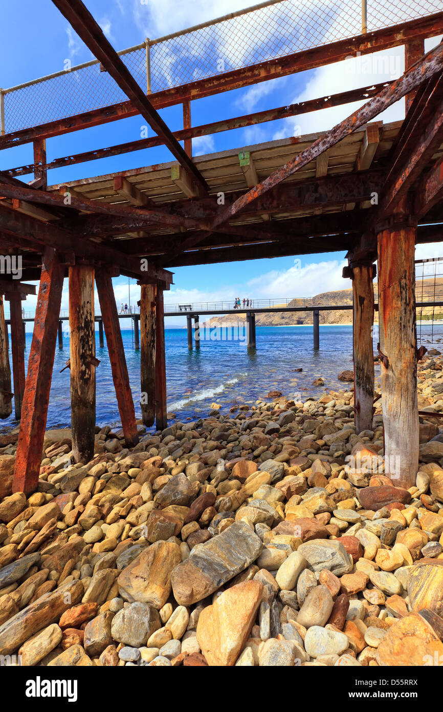 Rapid Bay Jetty Fleurieu Peninsula South Australia Stock Photo - Alamy