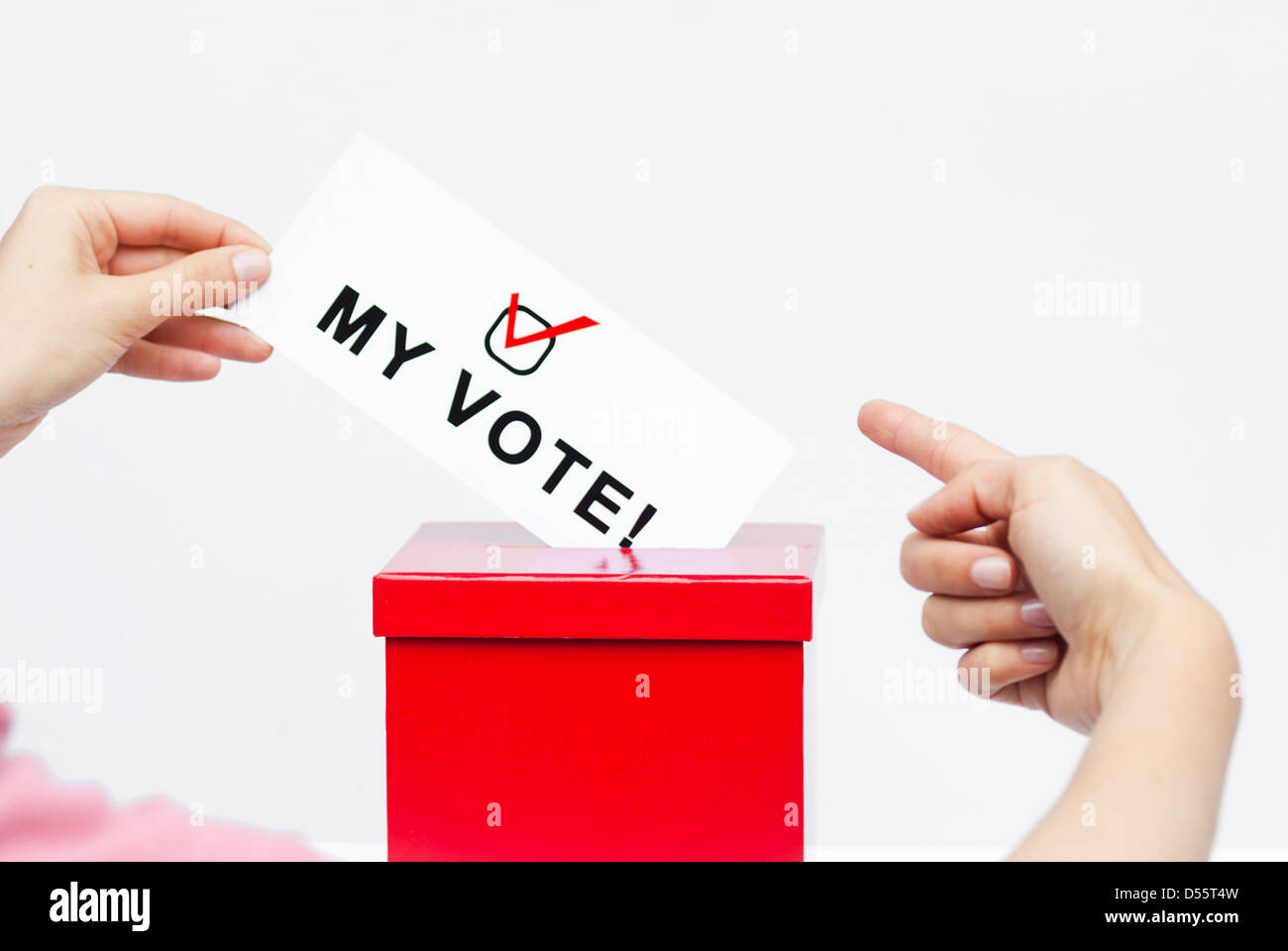 voting and election concept Stock Photo - Alamy