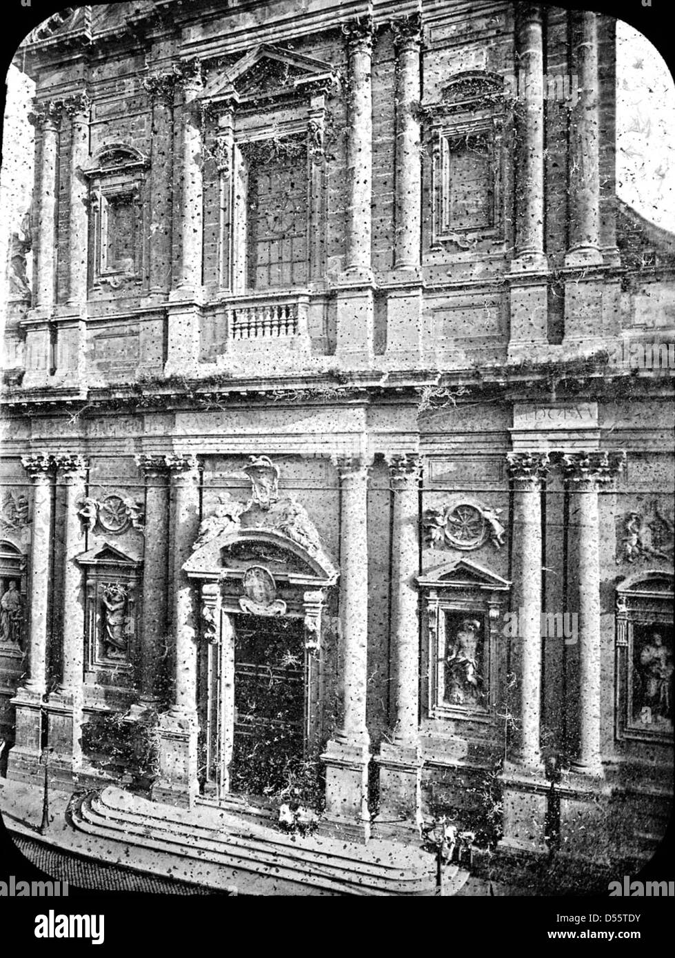 Dome baroque church in Black and White Stock Photos & Images - Alamy