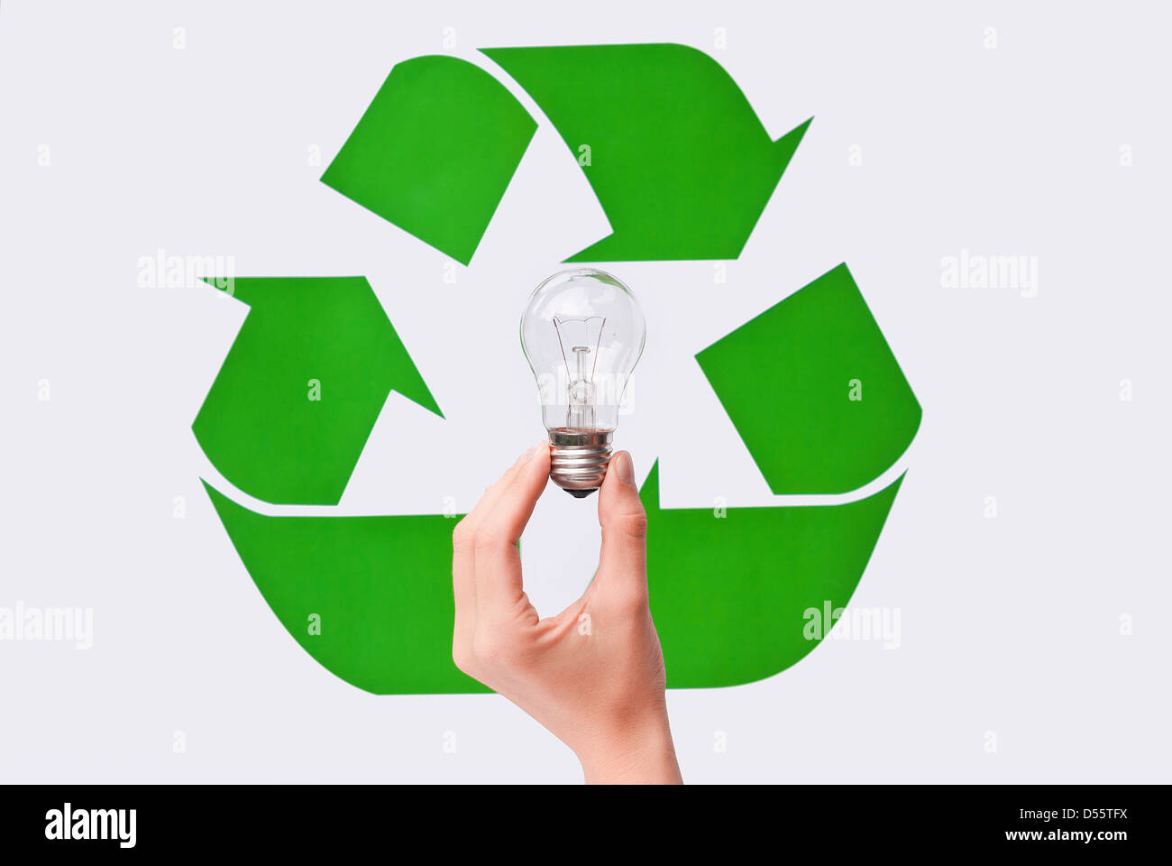 energy saving and recycling concept Stock Photo - Alamy