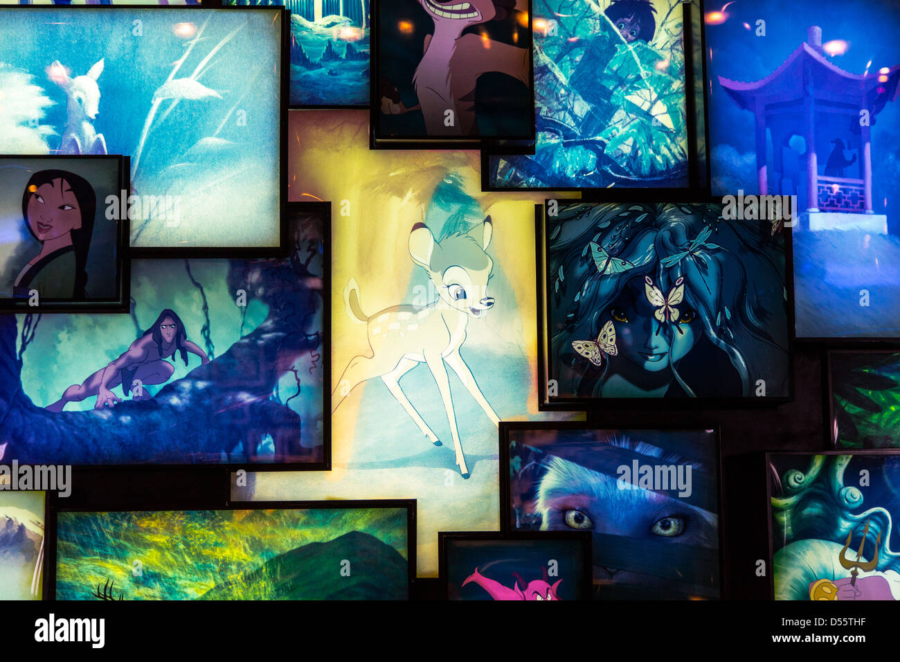 Disney animation hi-res stock photography and images - Alamy