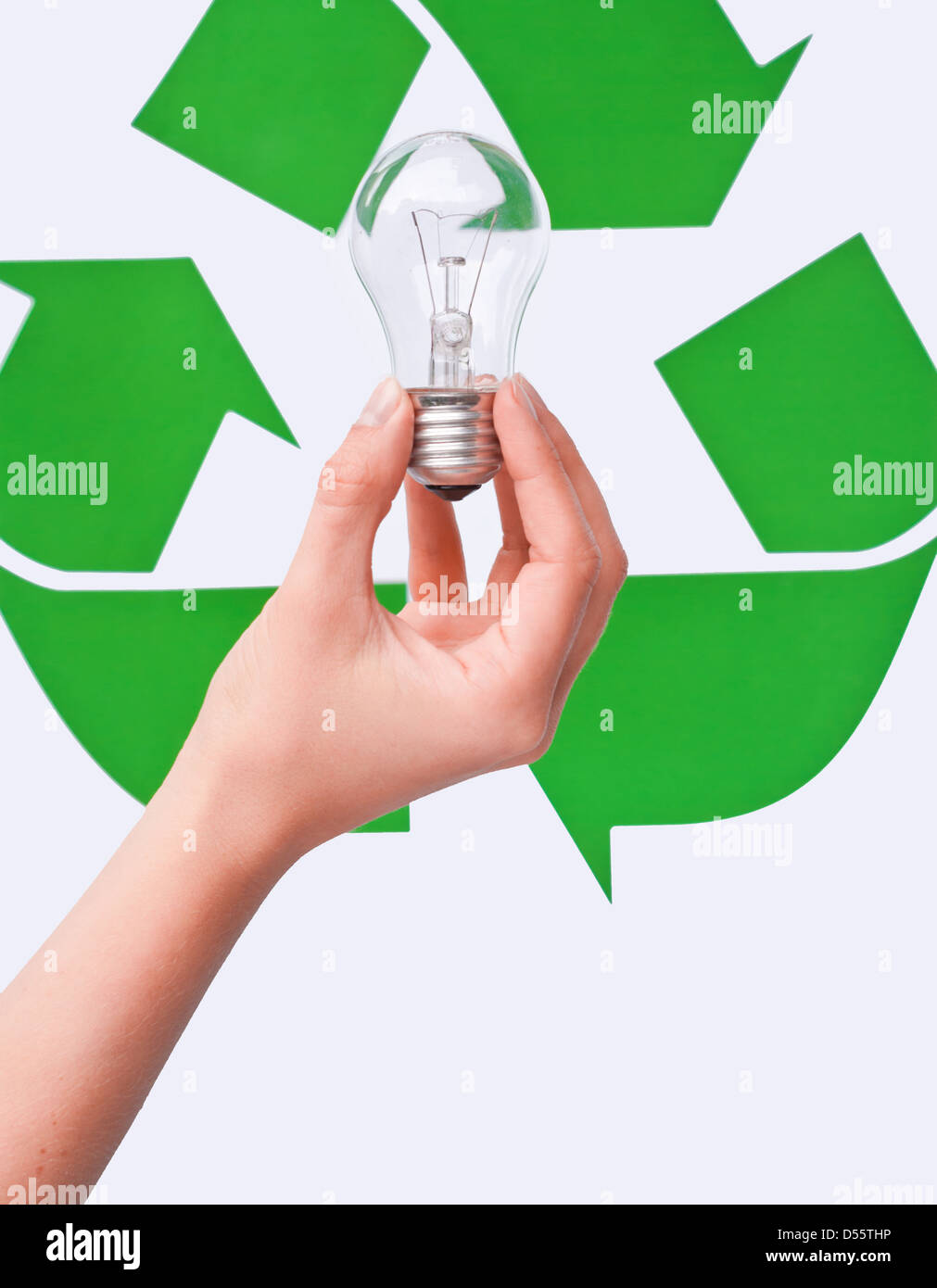 energy saving and recycling concept Stock Photo - Alamy