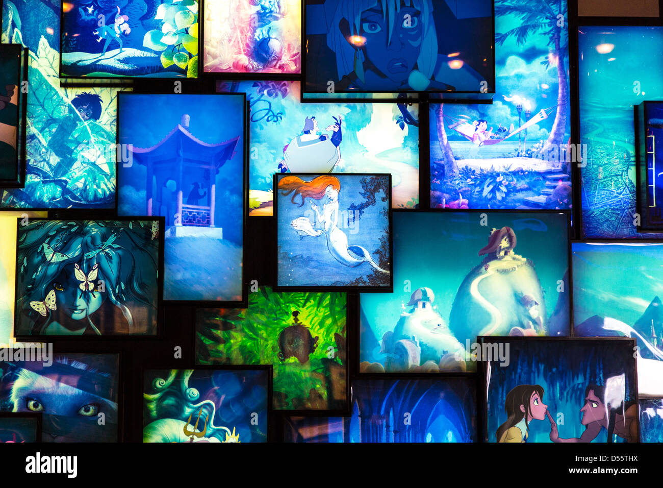 Disney animation hi-res stock photography and images - Alamy