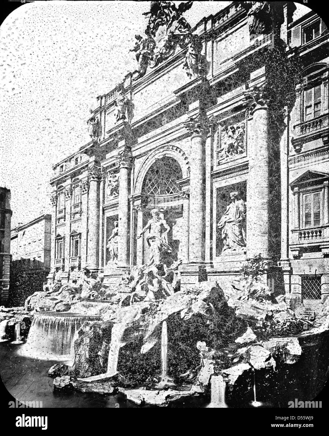 Palazzo Poli, located in Rome, Italy, is known for its Baroque ...