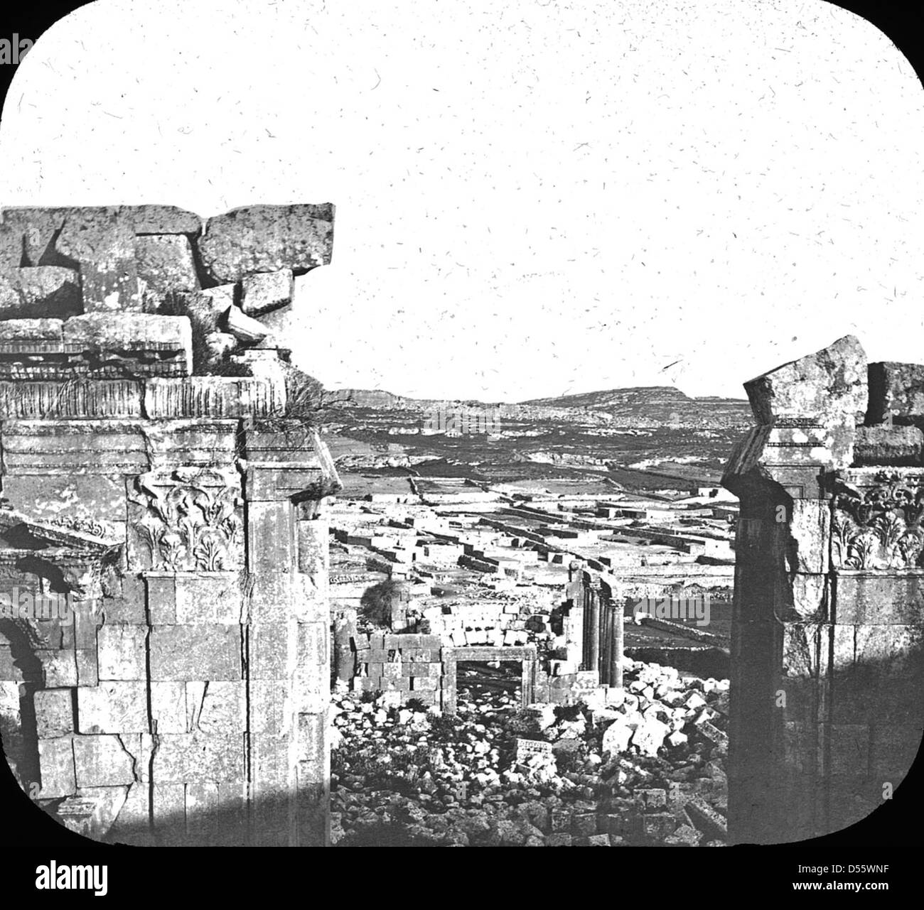 Gerash, East Jordan Stock Photo - Alamy