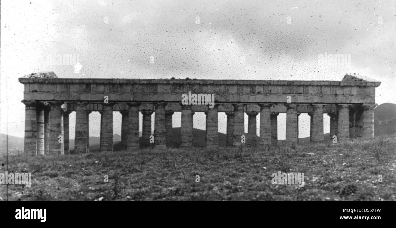 Temple of Egesta, Egesta, Sicily, Italy Stock Photo - Alamy
