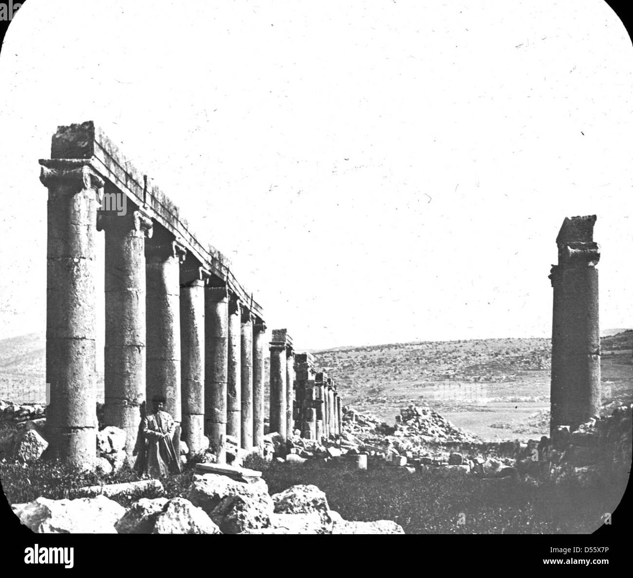 Gerash, East Jordan Stock Photo - Alamy