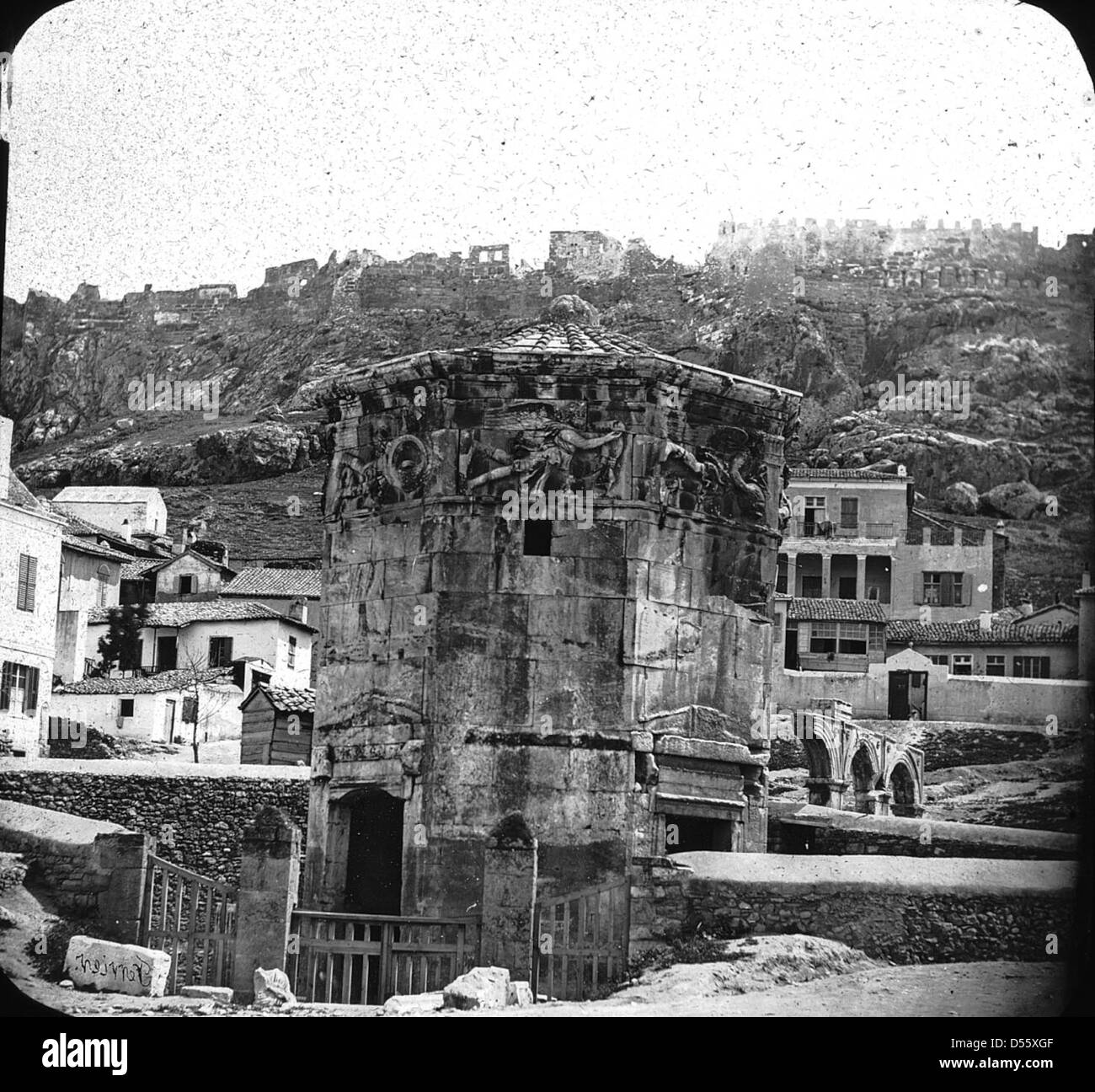 The Tower of the Winds in Athens is an ancient octagonal structure used ...