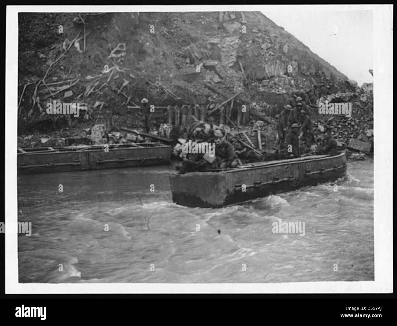 Trench warfare ww1 water hi-res stock photography and images - Alamy