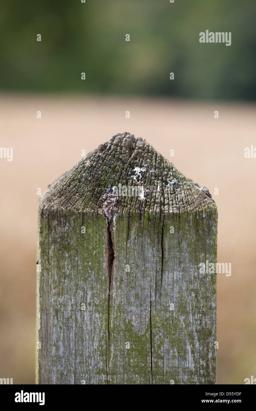 Old farm gatepost hi-res stock photography and images - Alamy