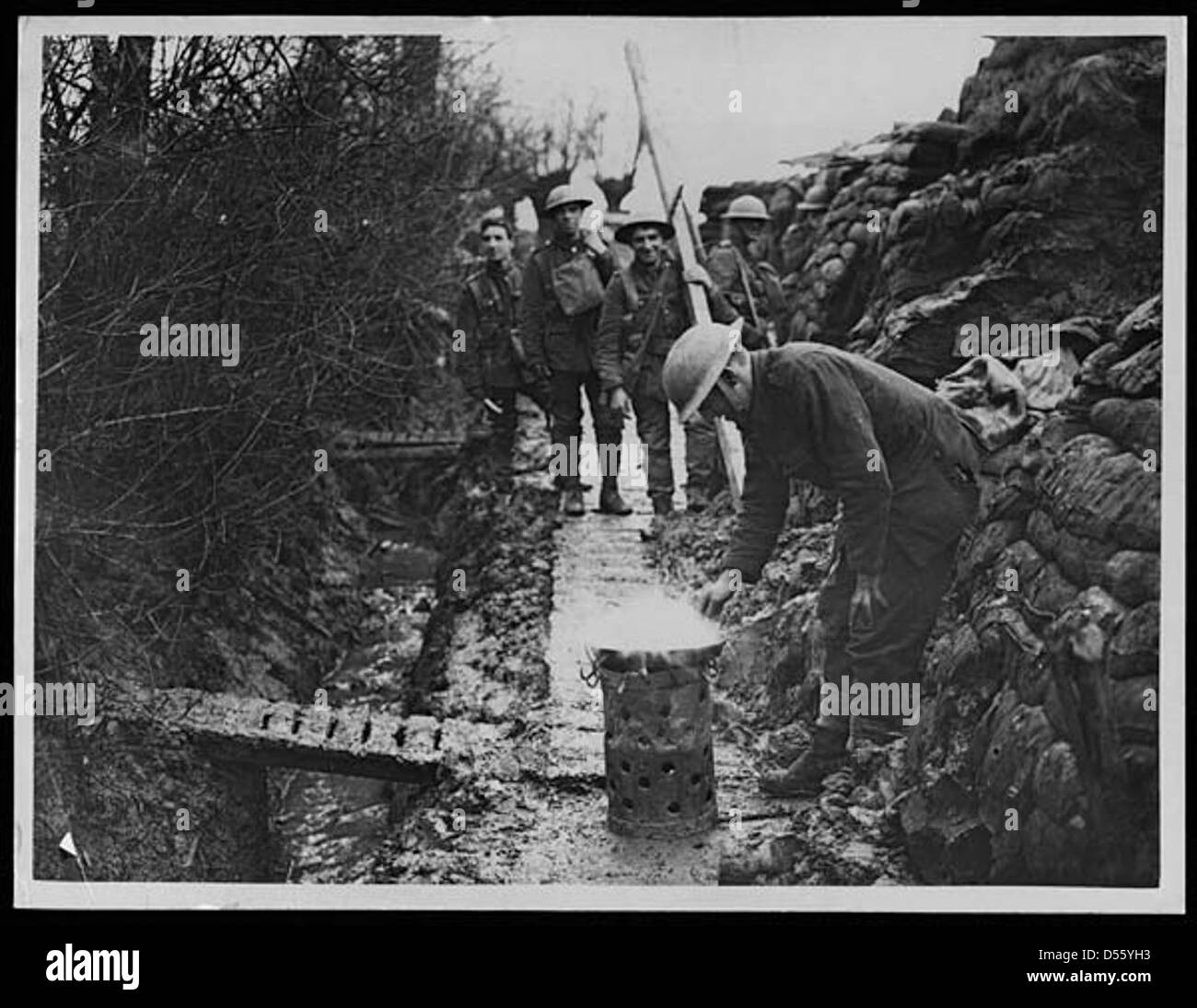Reserve trench hi-res stock photography and images - Alamy