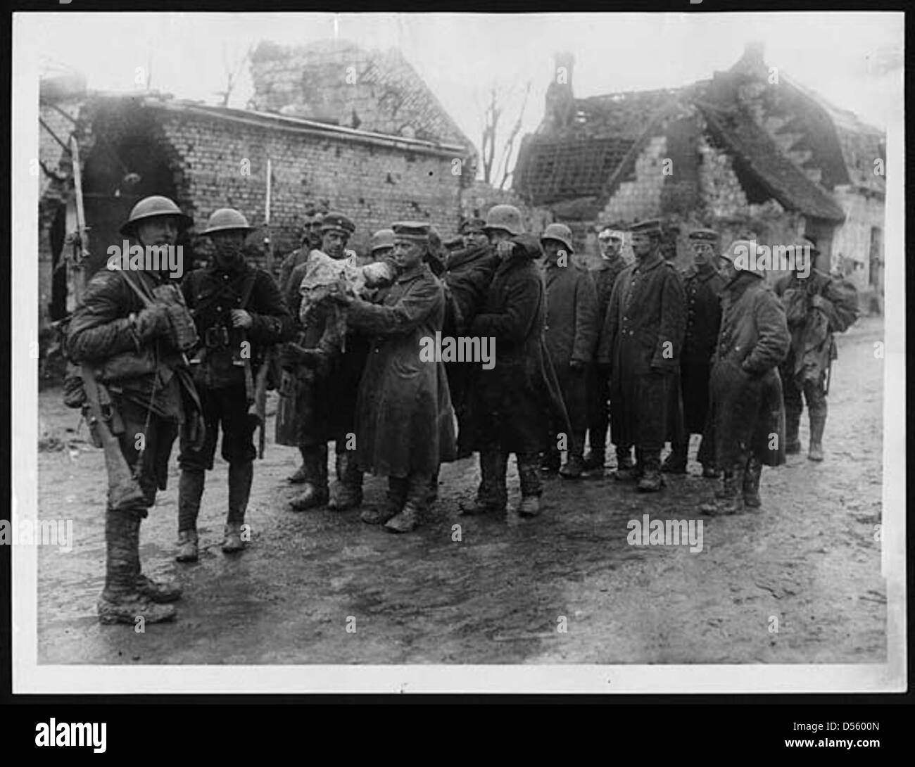 Wounded comrade Black and White Stock Photos & Images - Alamy