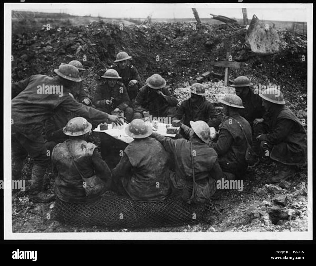 A British soldier, nicknamed 'Tommy,' spends Christmas on the Western ...