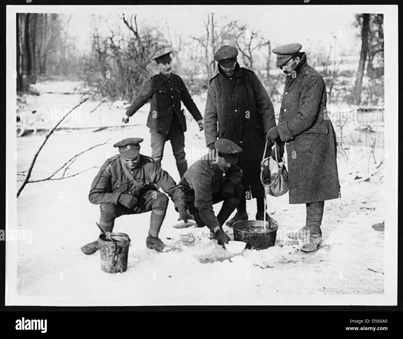 Soldiers in World War I often had to resort to methods like getting ...