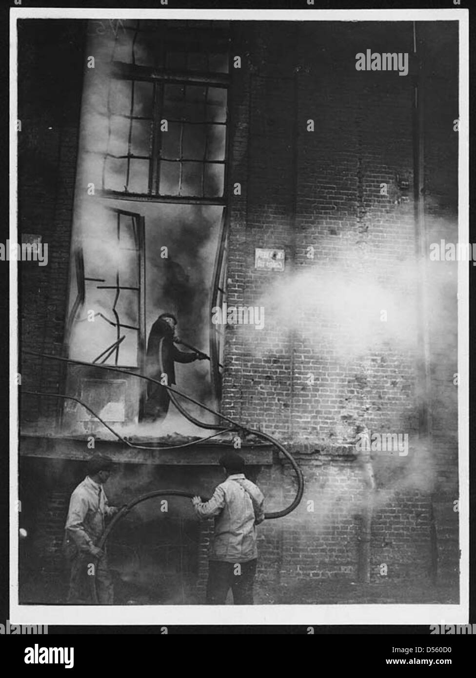 War effect Black and White Stock Photos & Images - Alamy