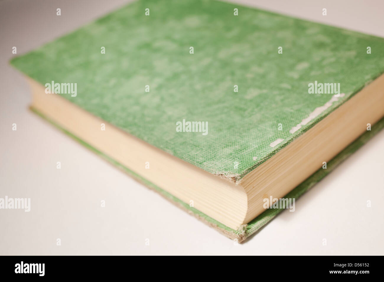 Detail of worn edges on an old book Stock Photo - Alamy