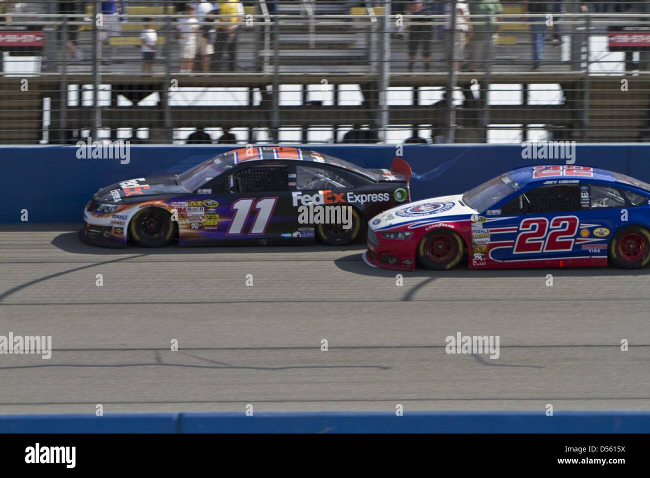 Denny hamlin 2013 hi-res stock photography and images - Alamy