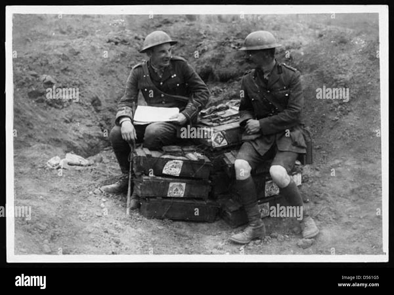 Staff officer world war one hi-res stock photography and images - Alamy