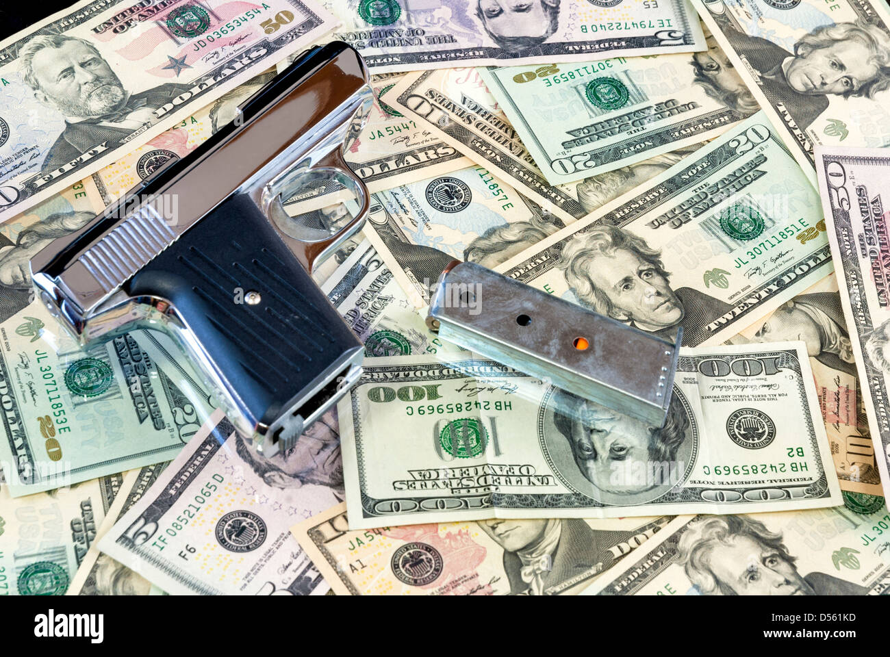 Money gun hi-res stock photography and images - Alamy