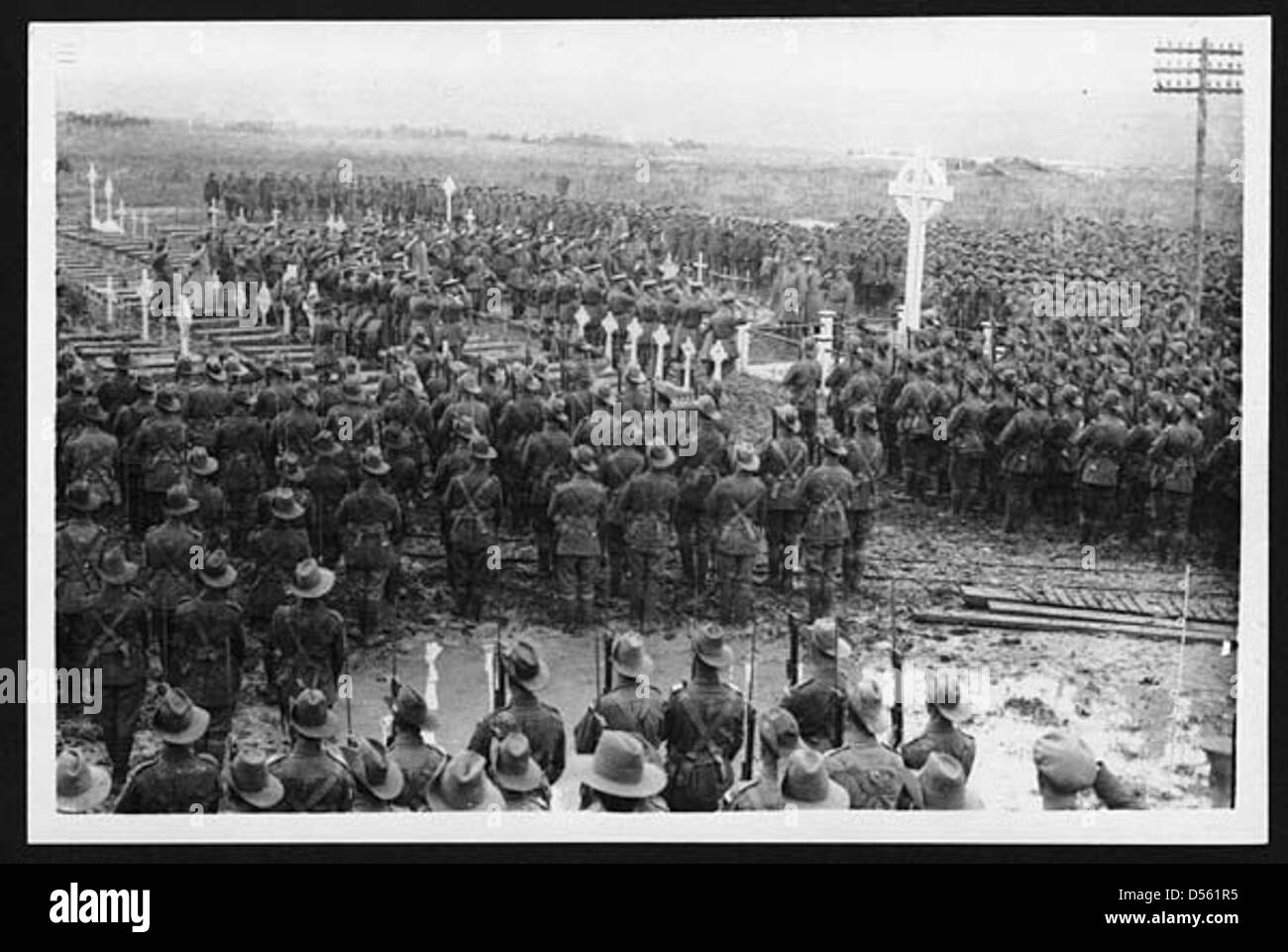 The memorial to the 1st Australian Division was unveiled to honor the ...