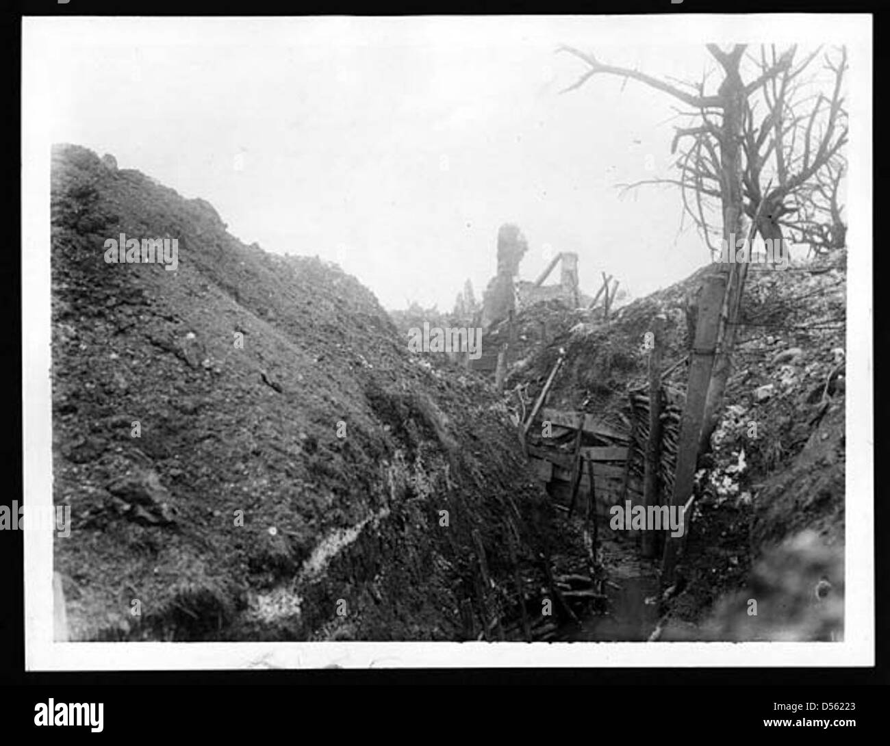 Captured german trench hi-res stock photography and images - Alamy