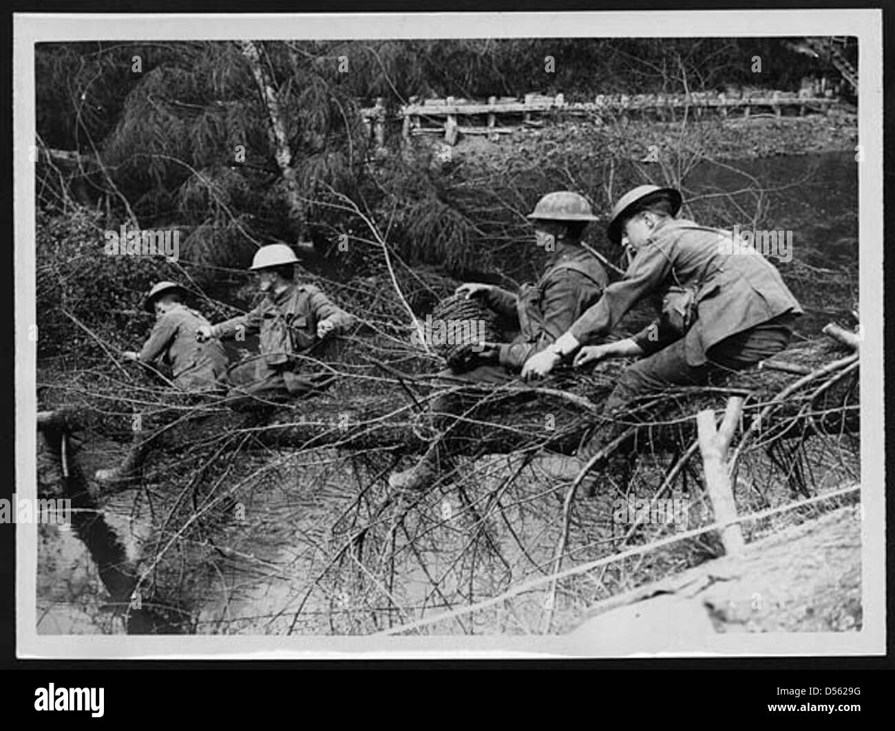 Wire obstacles Black and White Stock Photos & Images - Alamy