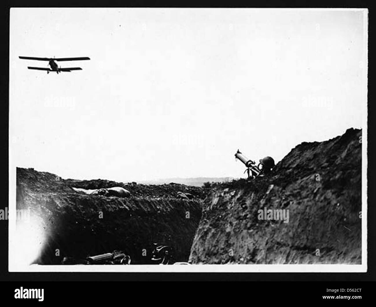 Ww1 machine gun corps Black and White Stock Photos & Images - Alamy