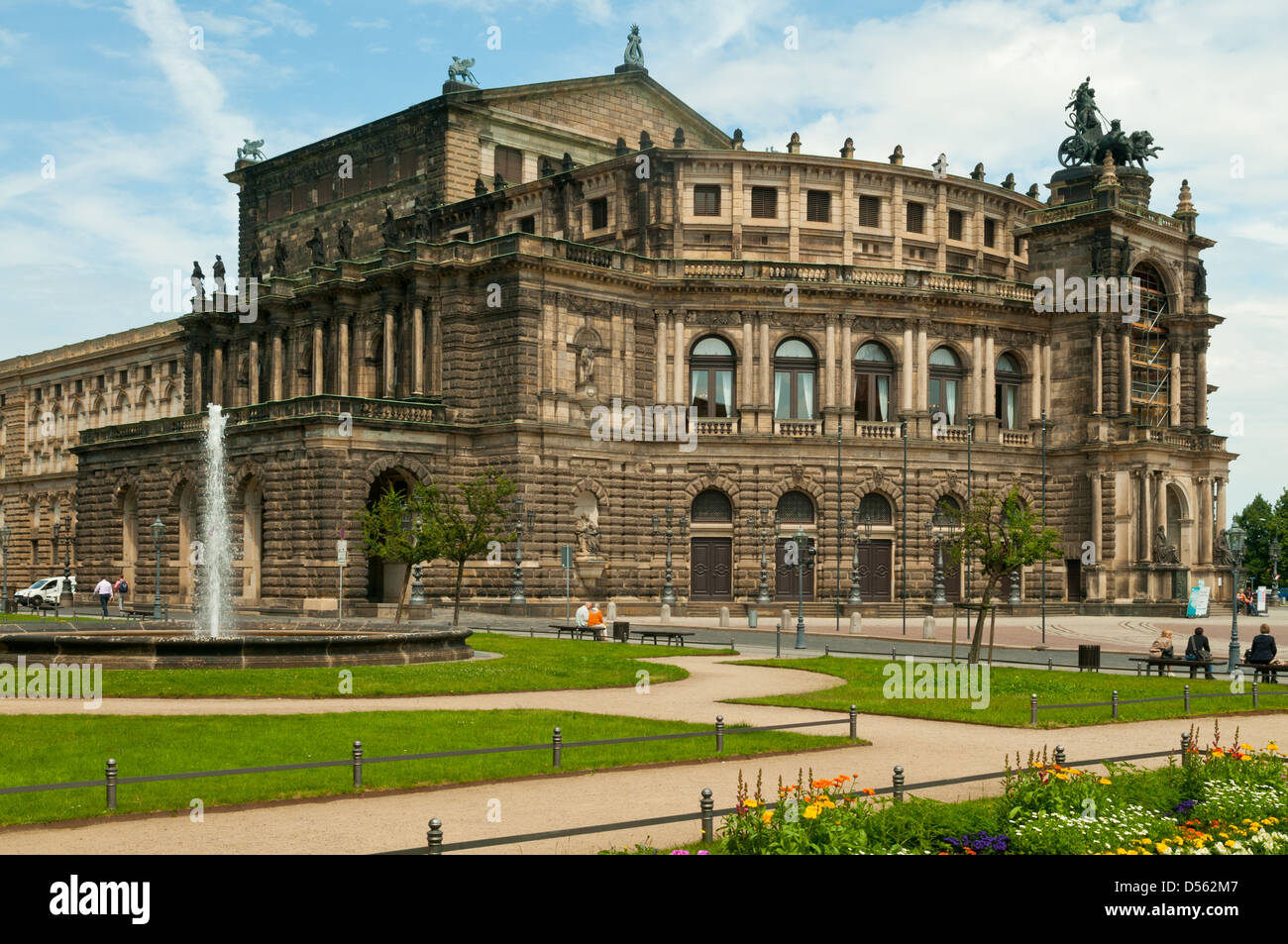 Semper Opera House, Dresden, Saxony, Germany Stock Photo - Alamy