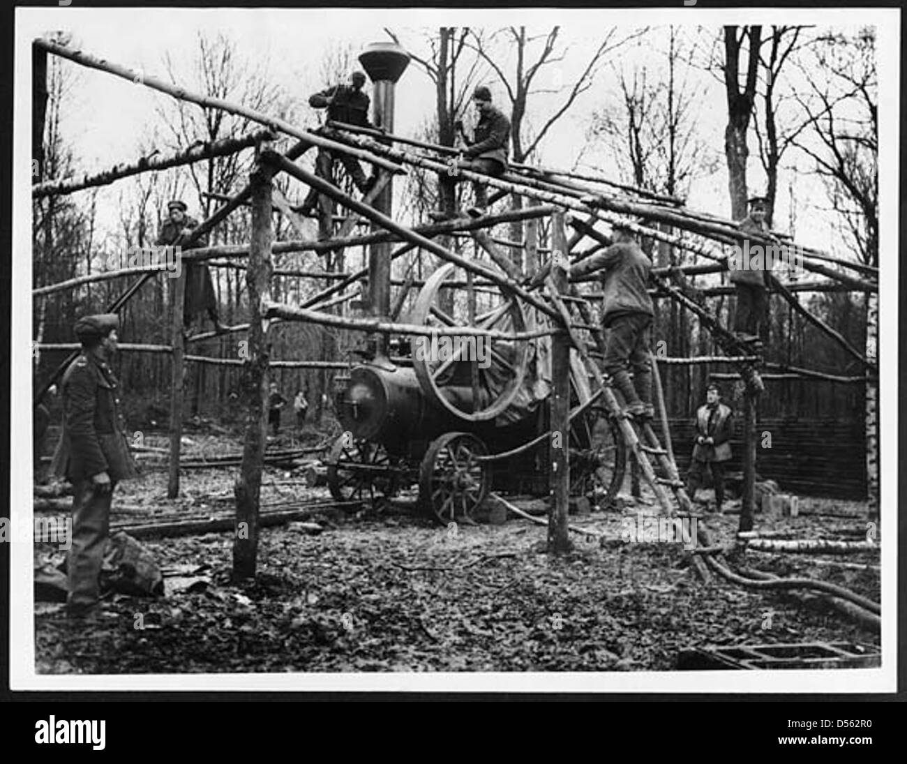 Ww1 logistics support Black and White Stock Photos & Images - Alamy