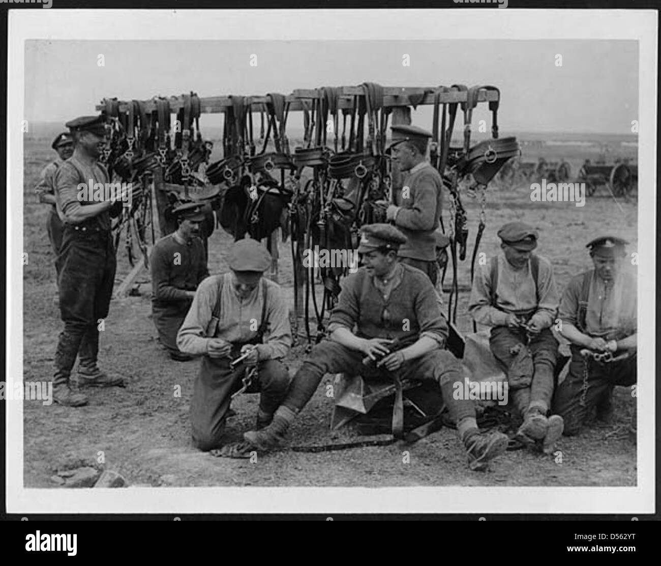 Artillery harness Black and White Stock Photos & Images - Alamy