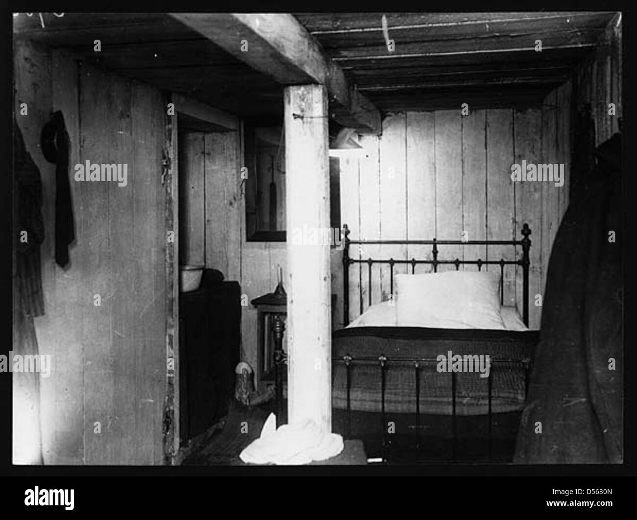 Soldiers find comfort in a dug-out during World War I, a temporary ...