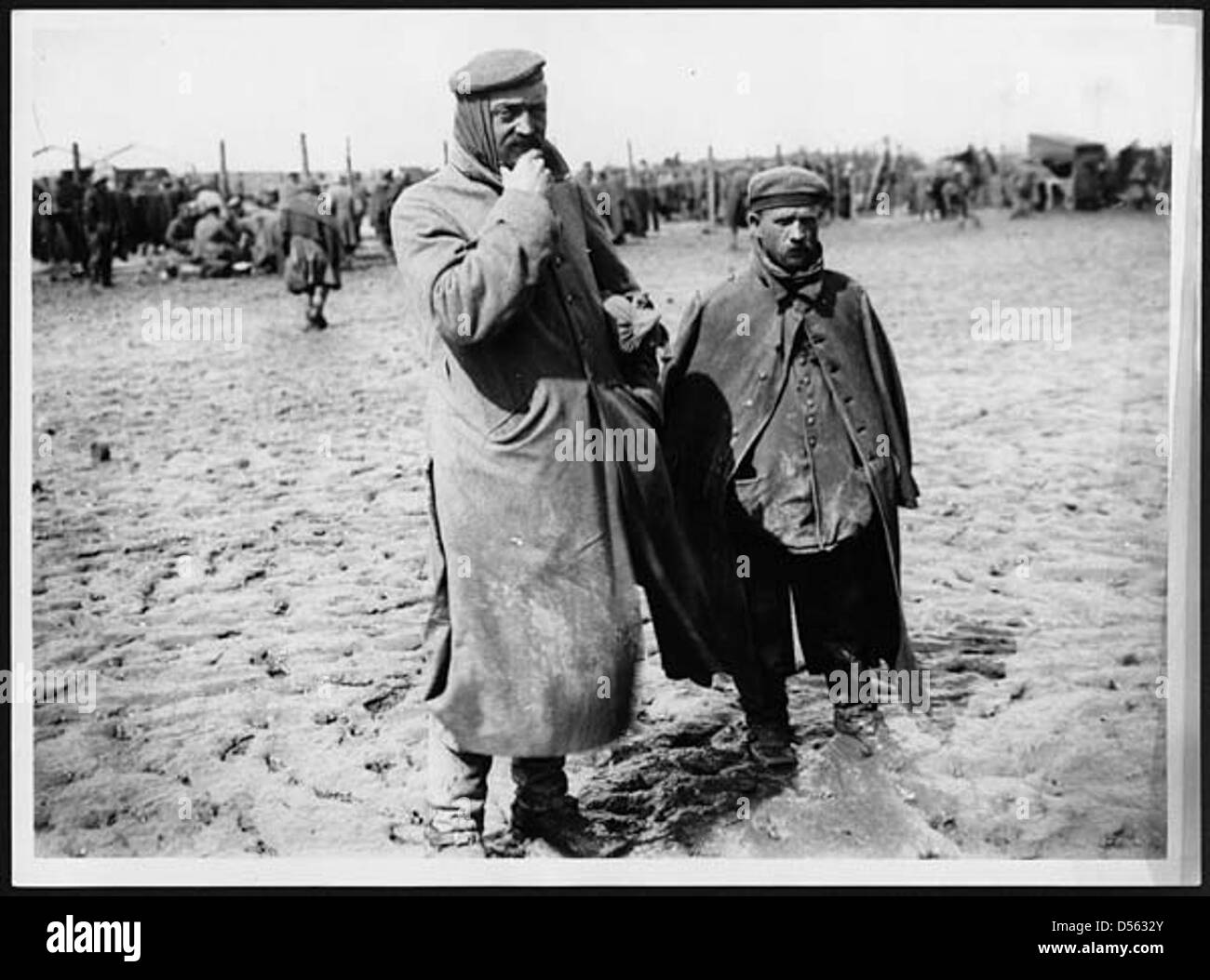 The image shows different types of prisoners captured during World War ...