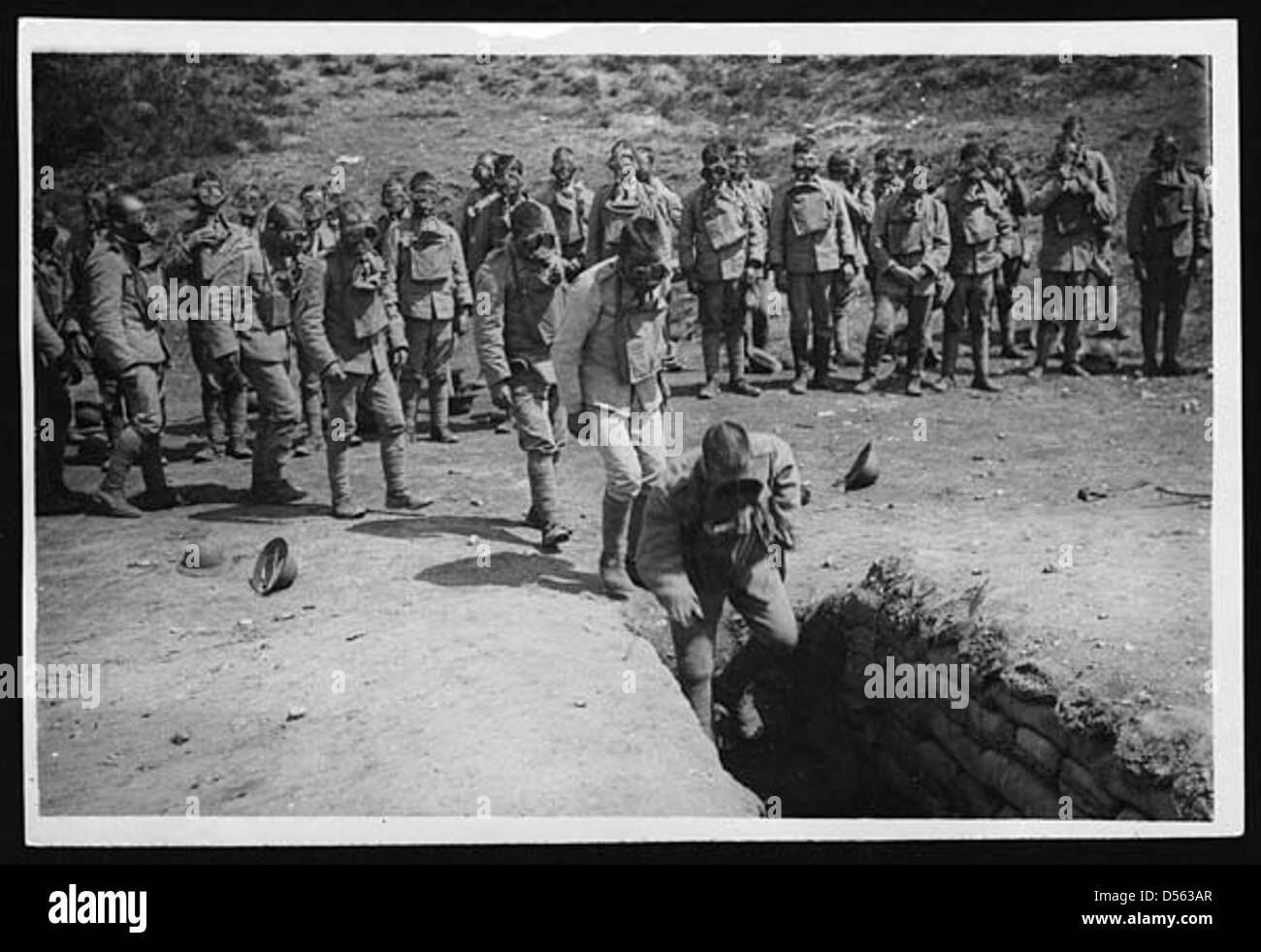 First world war trench gas hi-res stock photography and images - Alamy