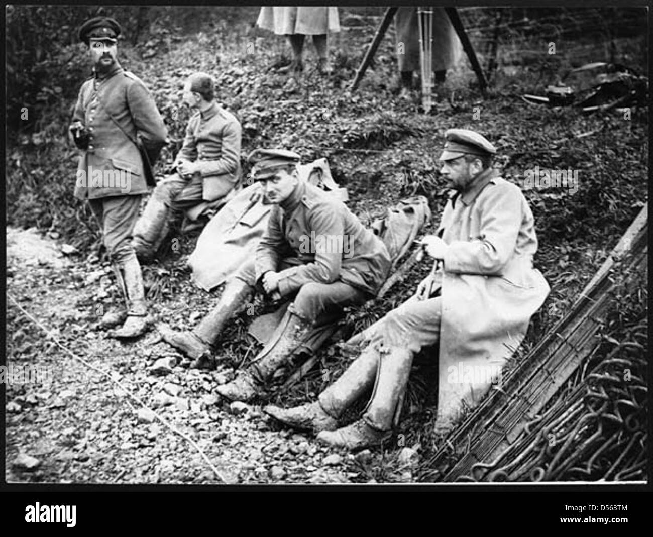 A German colonel, a major, and an adjutant were captured near St ...